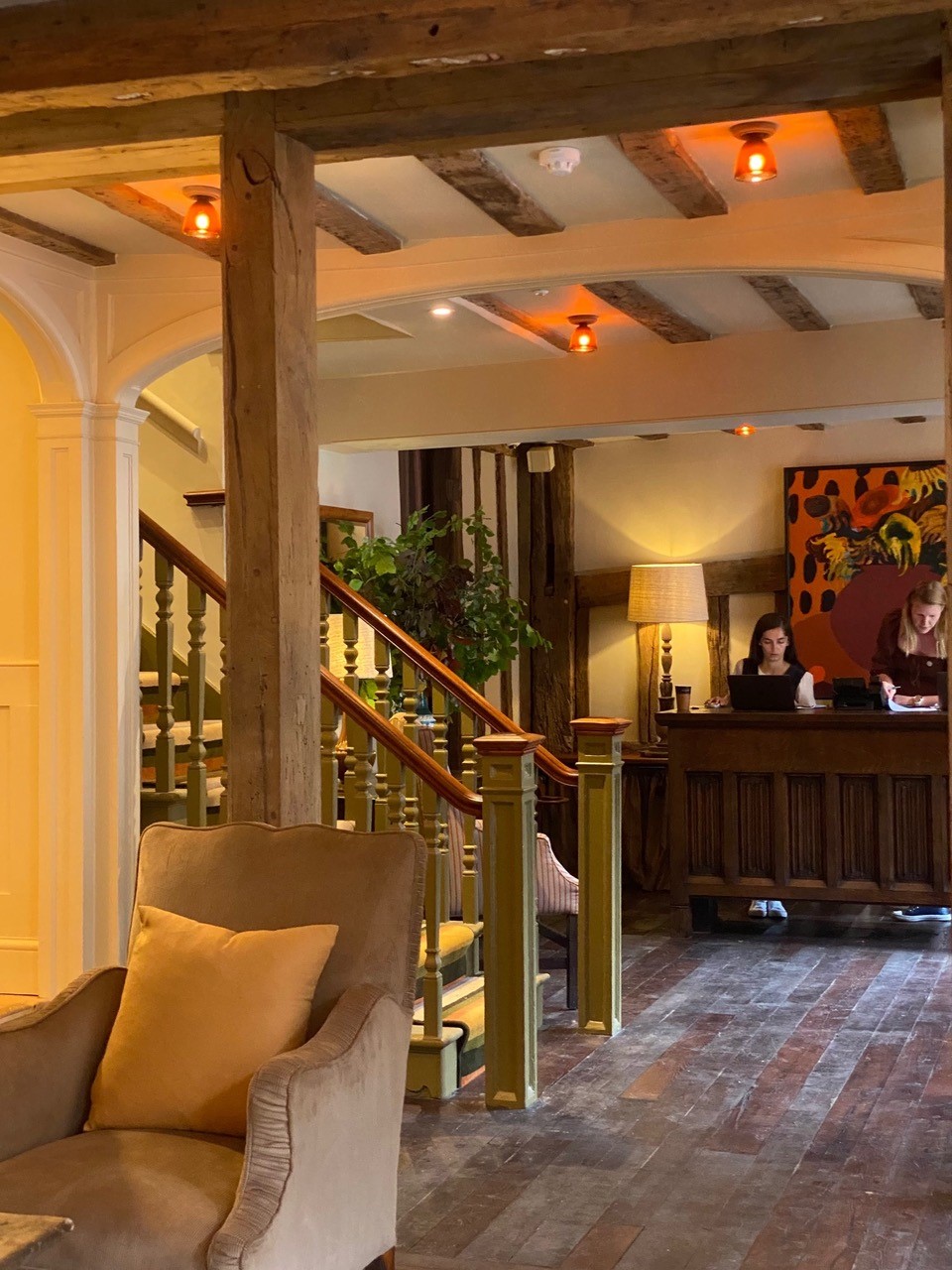 Bespoke Lighting for The George in Rye | John Moncrieff Ltd